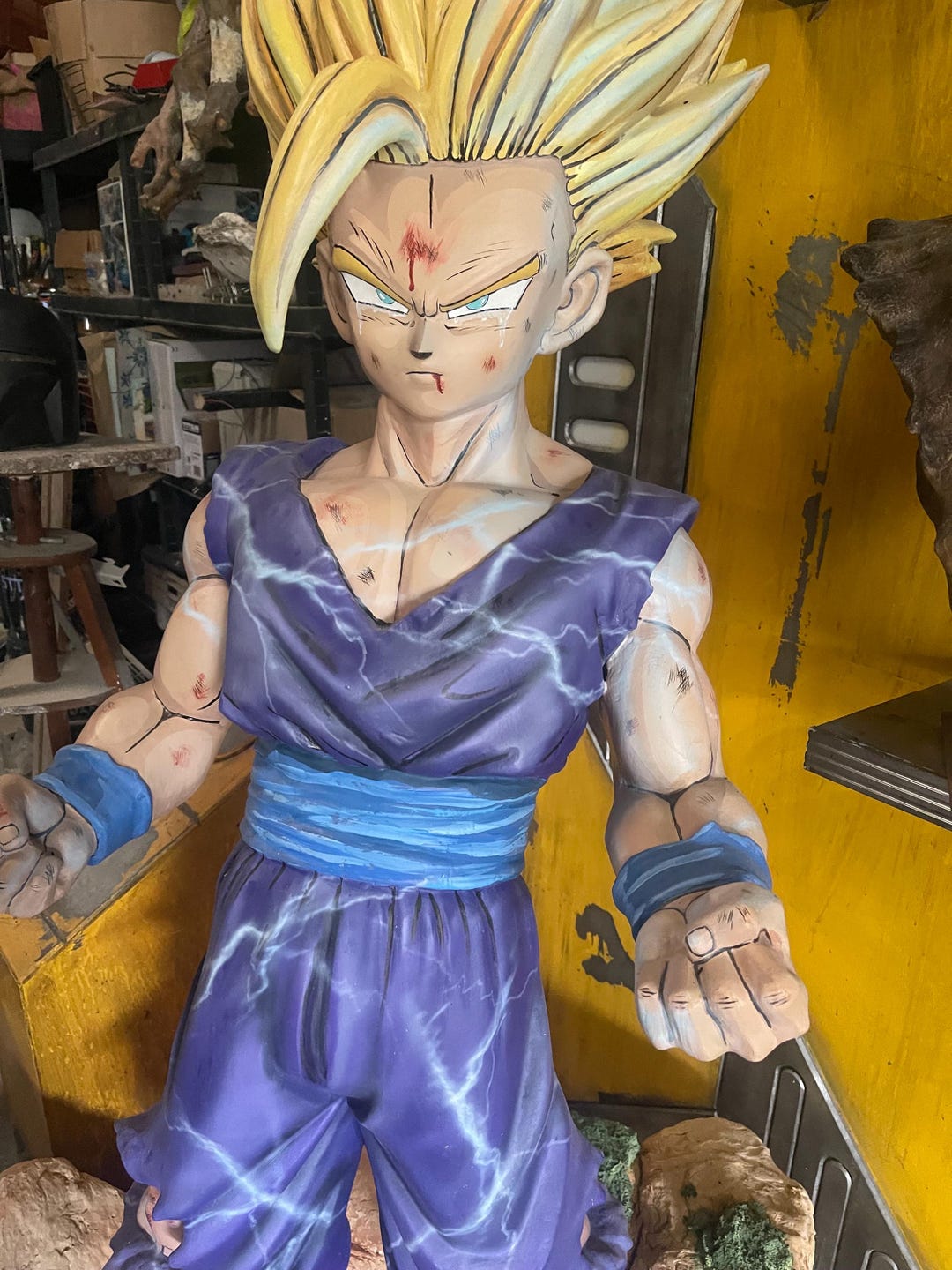 Gohan Statue - Etsy