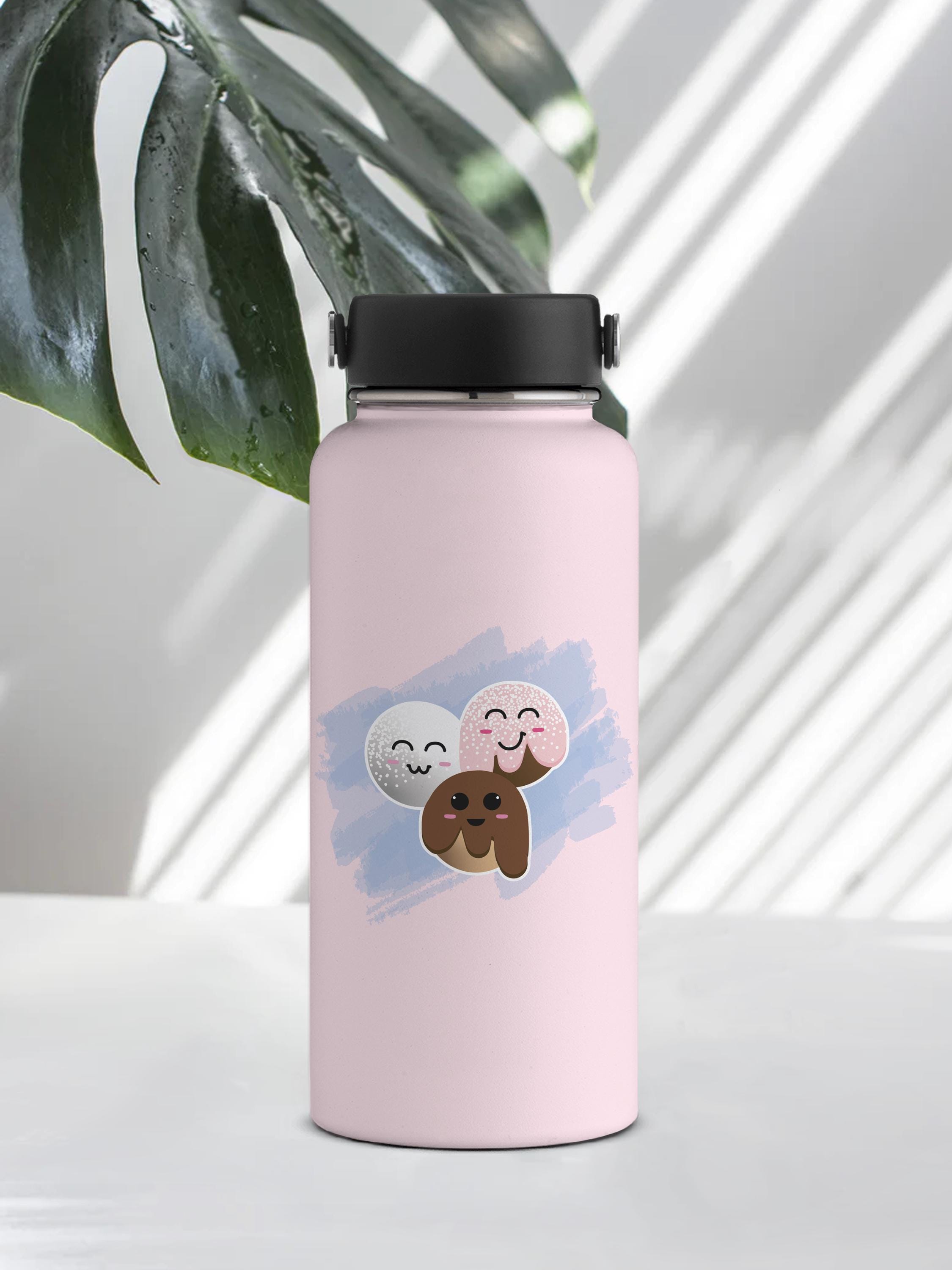 Cute Donut Holes Transparent Sticker | Kawaii Chocolate Powdered ...