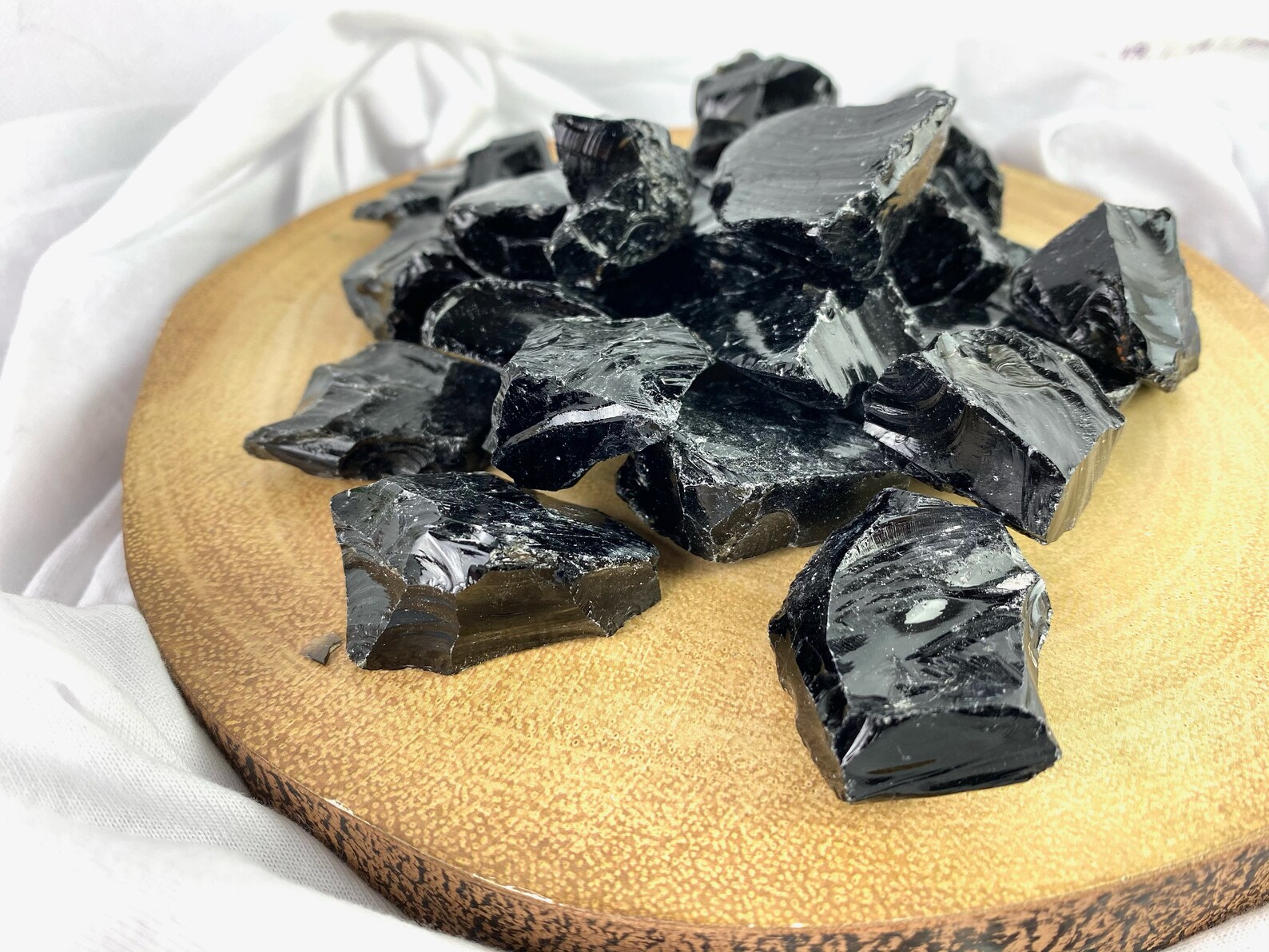 Black Obsidian Raw 3cm Crystal Rock Rough Pocket Size - Etsy Hong Kong