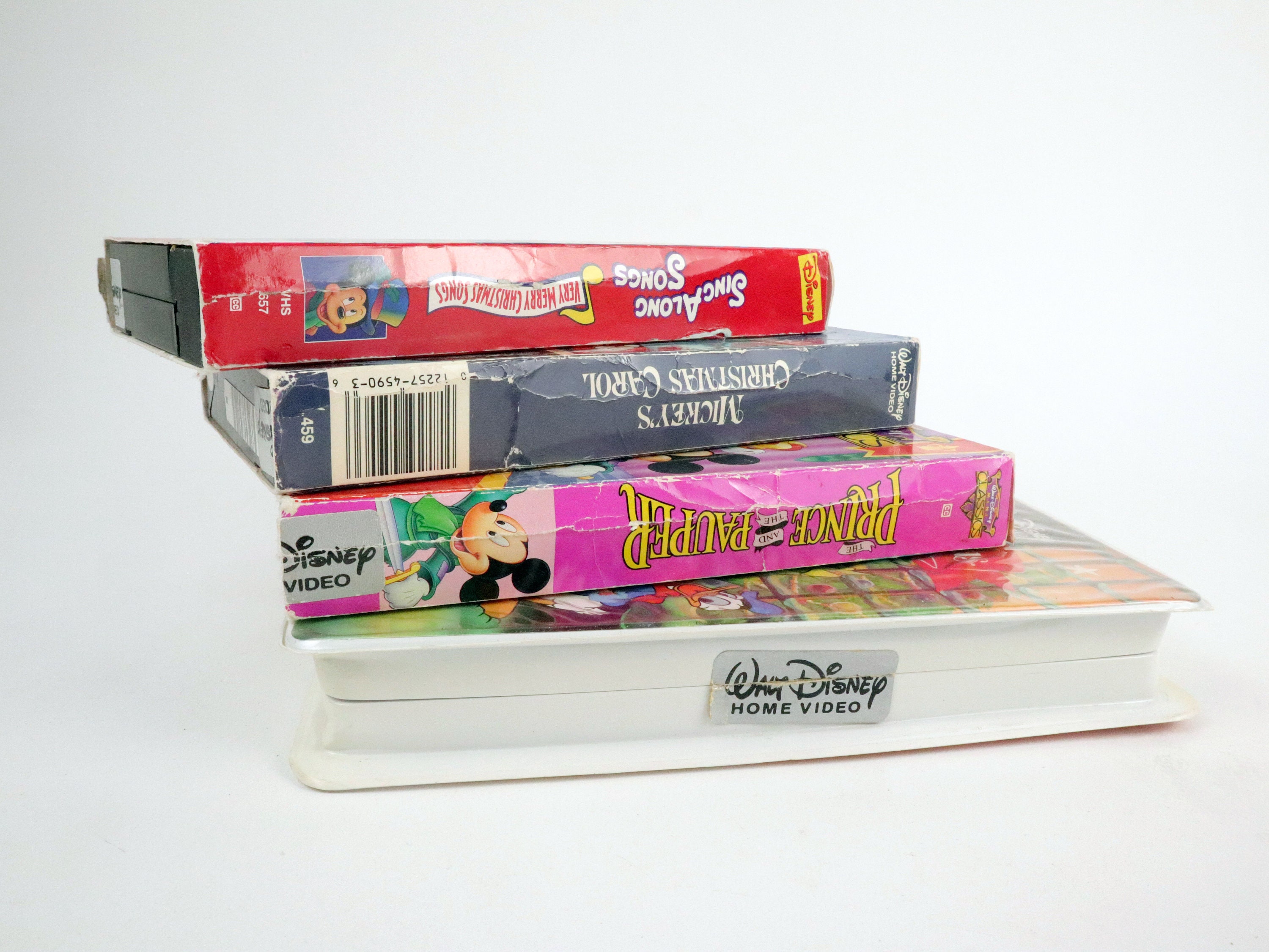 Vtg. 1980s & 90s Disney Christmas VHS Tapes (3 Different) And/or the ...
