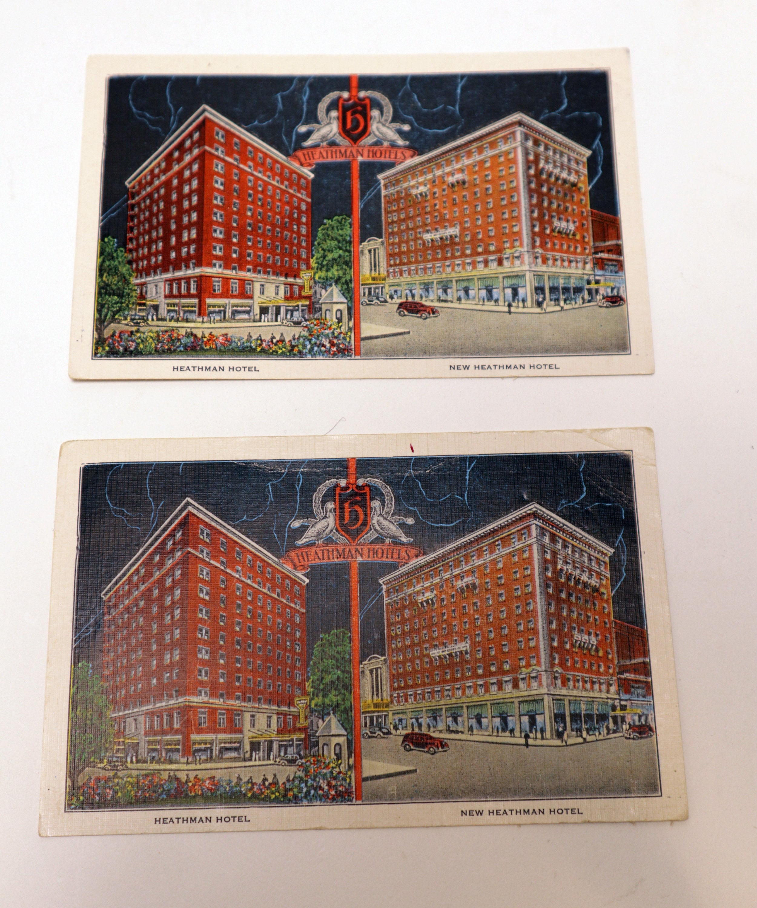 Vintage Set of 4 1950's Rochester, Minnesota Postcards - New Heathman ...