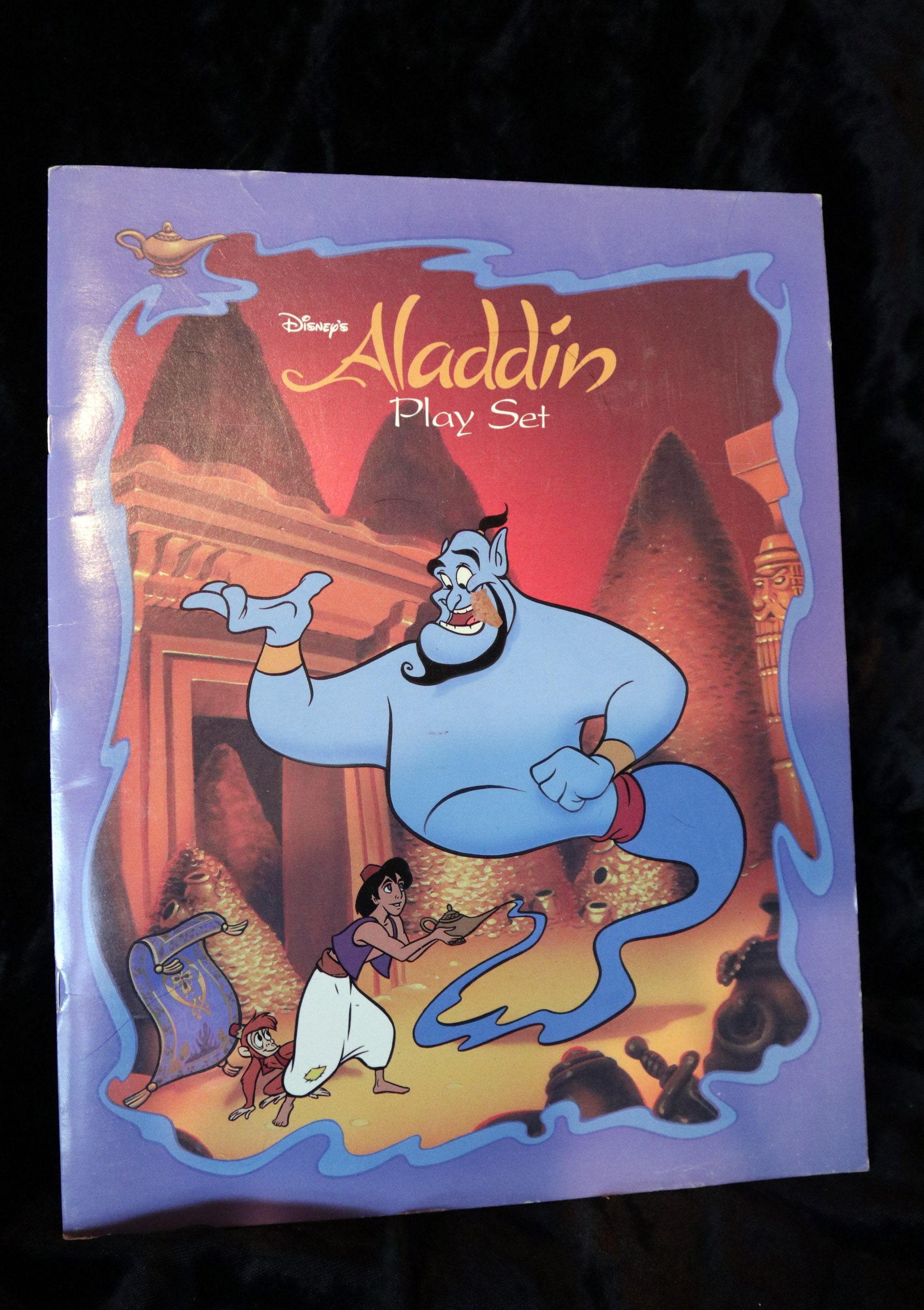 Vintage Disney's Aladdin Play Set by Troubador Press - New and Mint ...