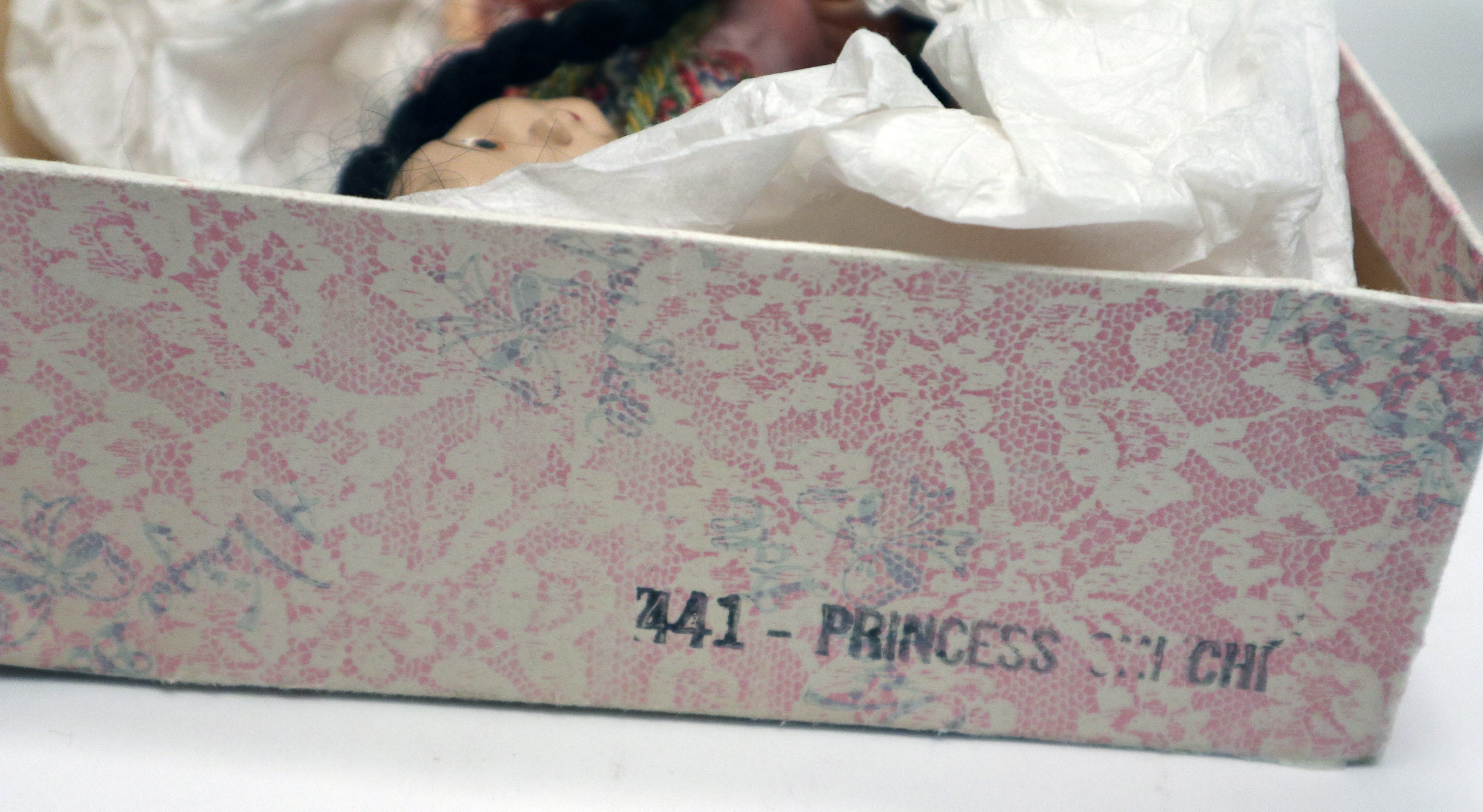 Vintage 1940's Virga Princess Chi Chi Doll - 7.25 Inches Tall - Good ...