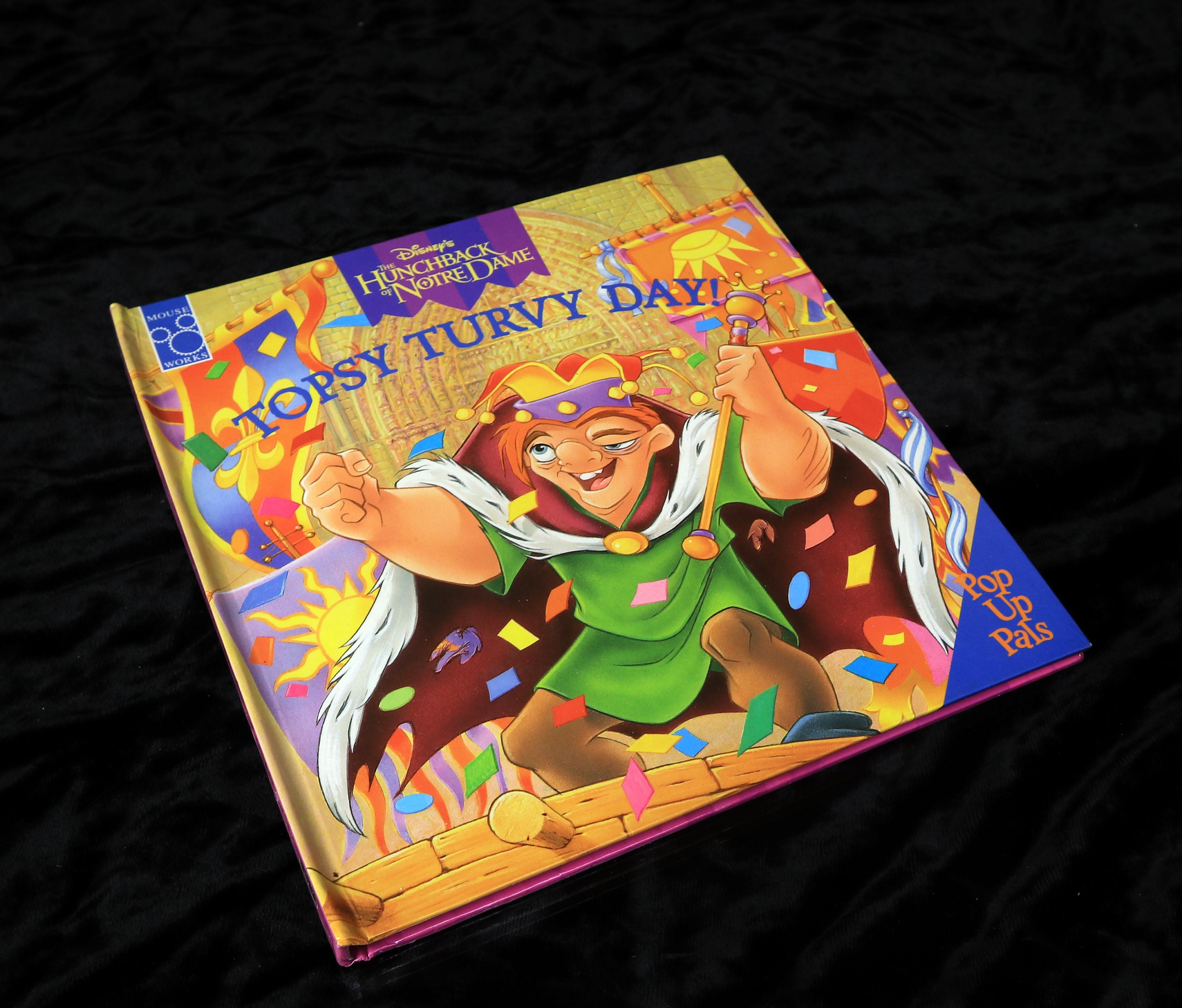 Vtg. 1996 Disney's Mouse Works the Hunchback of Notre Dame topsy Turvy ...