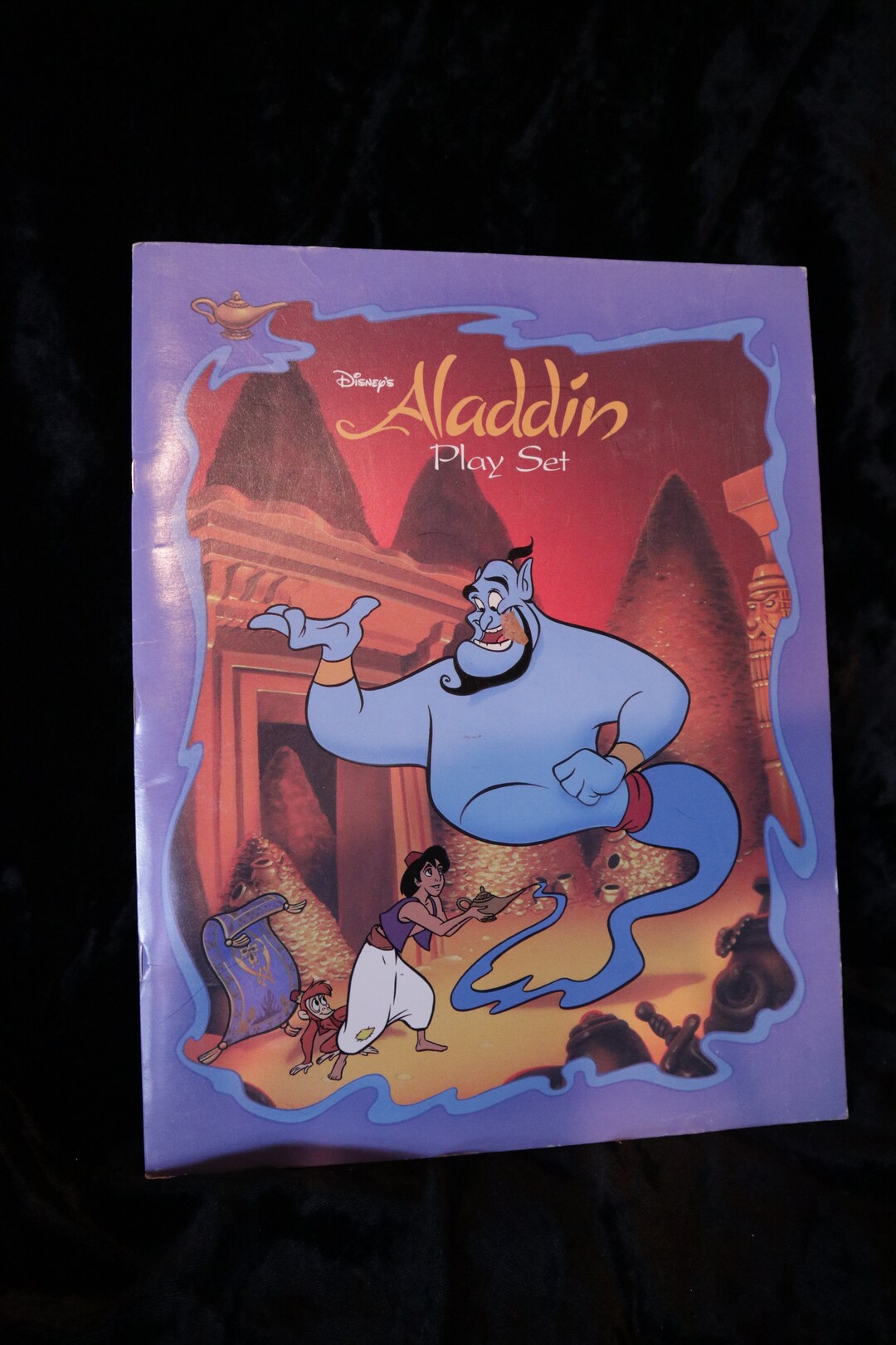 Vintage Disney's Aladdin Play Set by Troubador Press New - Etsy