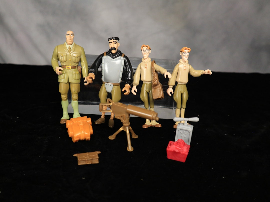 Vtg 2001 Disney's "atlantis: the Lost Empire" Collectible Action ...