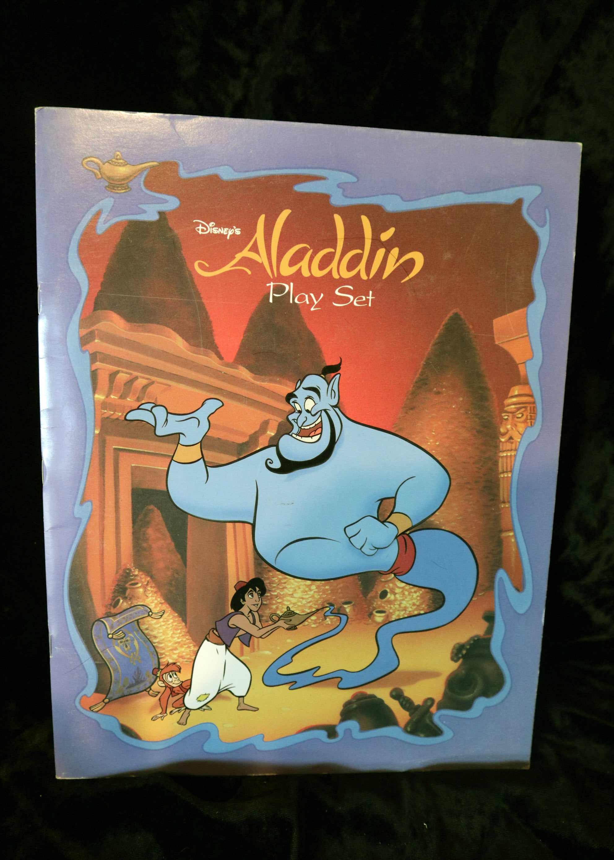 Vintage Disney's Aladdin Play Set by Troubador Press New and Mint 1992 ...