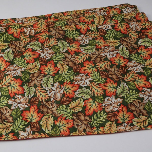 Fall Leaf Placemats - Etsy