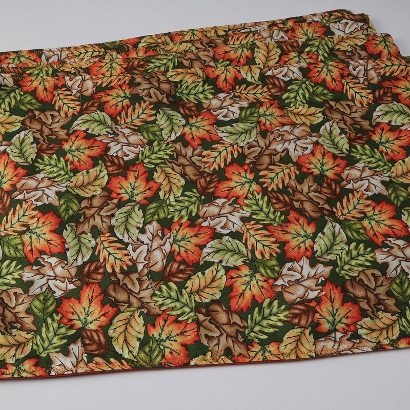Fall Leaf Placemats - Etsy