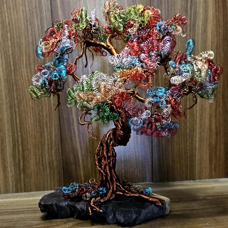 Copper Wire Tree - Etsy