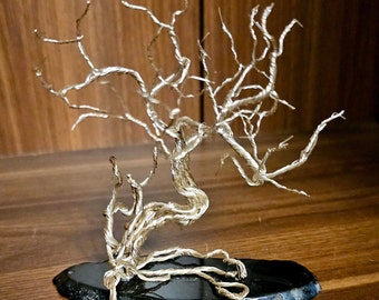 Orange Tree Sculpture Wire Sculpture Wire Art Unique Gift - Etsy