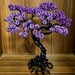Purple Wire Tree, Wire Tree Sculpture, Home Decor, Anniversary Gift - Etsy
