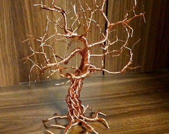 Orange Tree Sculpture Wire Sculpture Wire Art Unique Gift - Etsy