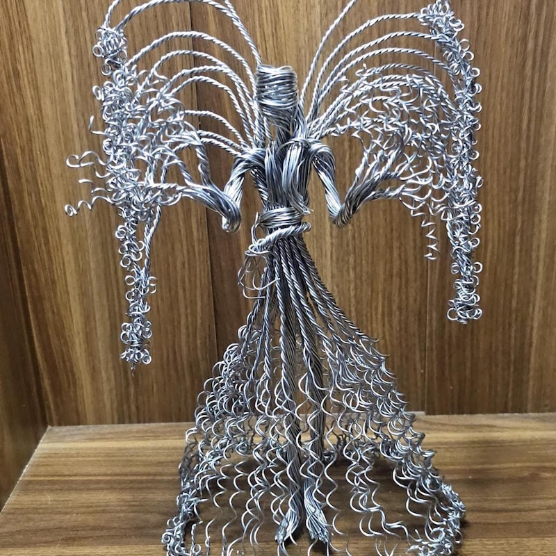 Wire Angel Sculpture - Etsy