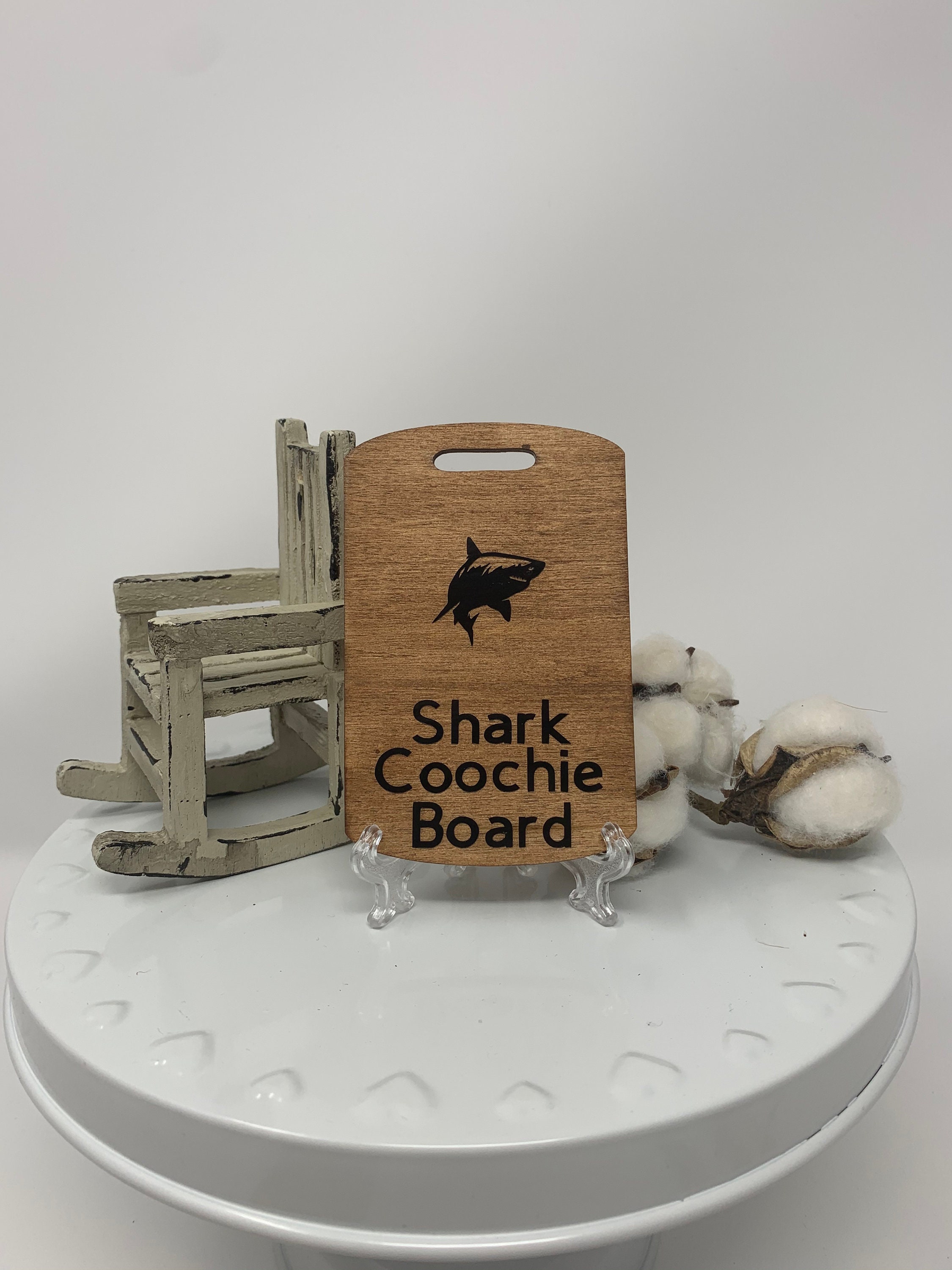 4in Mini Shark Coochie Board Charcuterie Board Cheese Board - Etsy