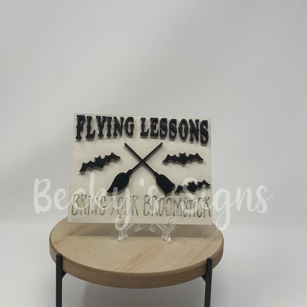 Flying Lessons Sign - Etsy