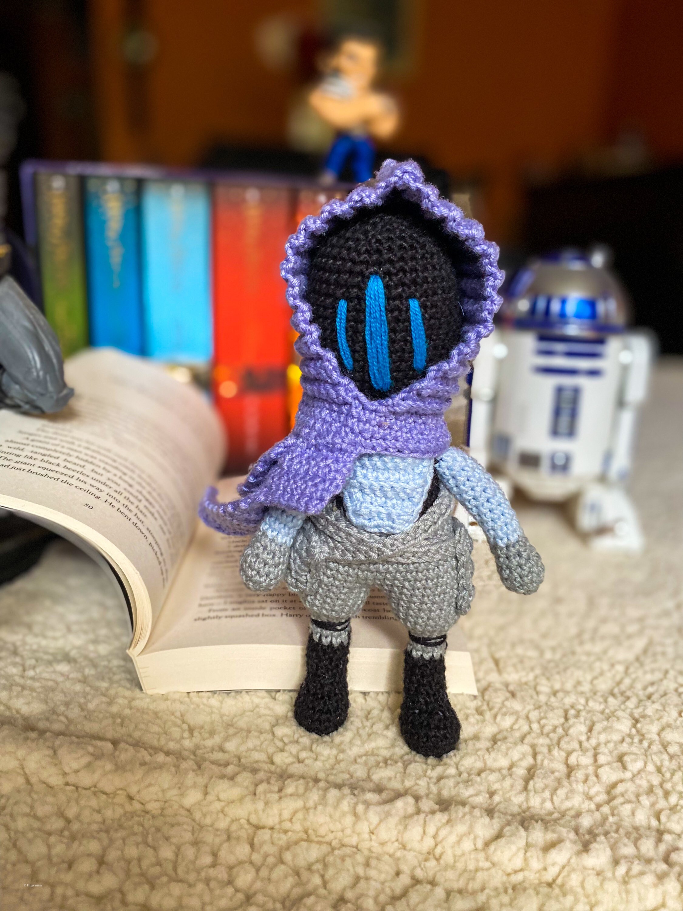 Valorant Omen Toy, Amigurumi Valorant, Crochet Doll Valorant, Gift for ...