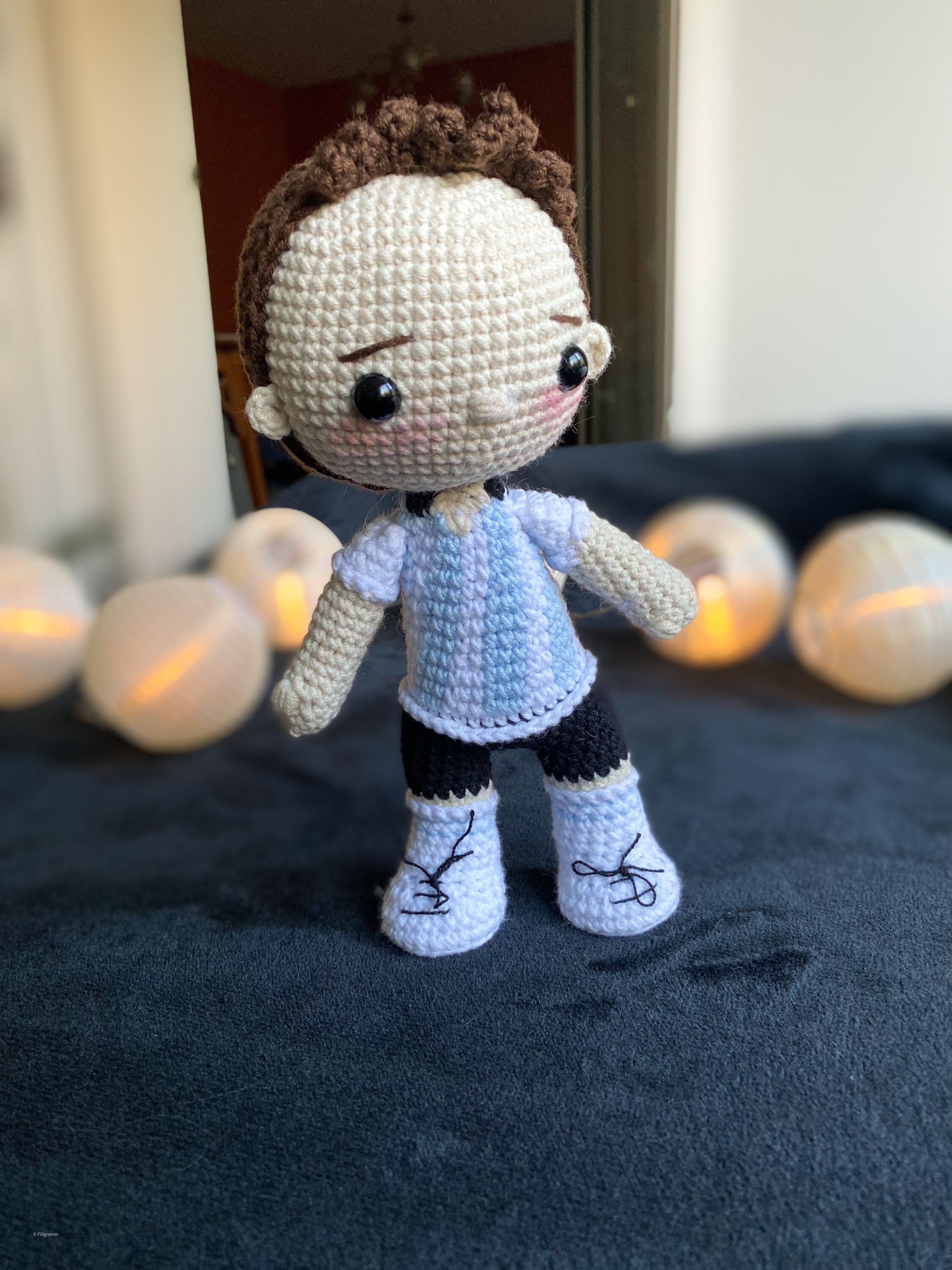 Amigurumi Messi, Crochet Doll Messi, World Cup Winner, Messi Doll ...