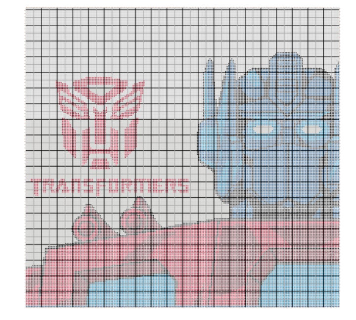 Transformers pattern | Etsy