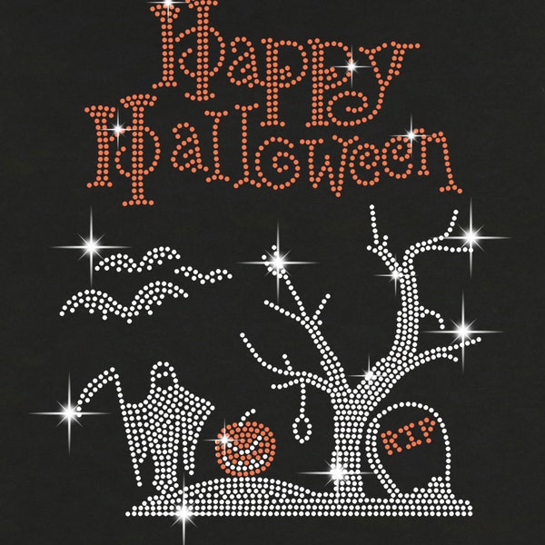 Rhinestone Shirt Halloween - Etsy