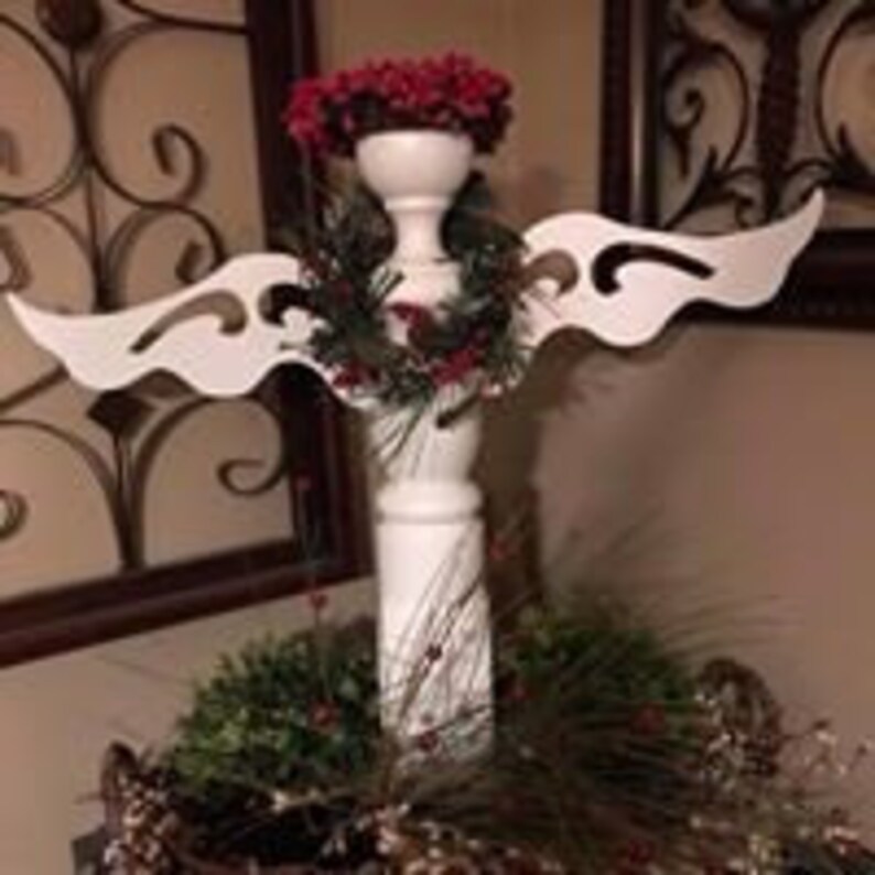 Large Bedpost Farm Garden Angel - Etsy