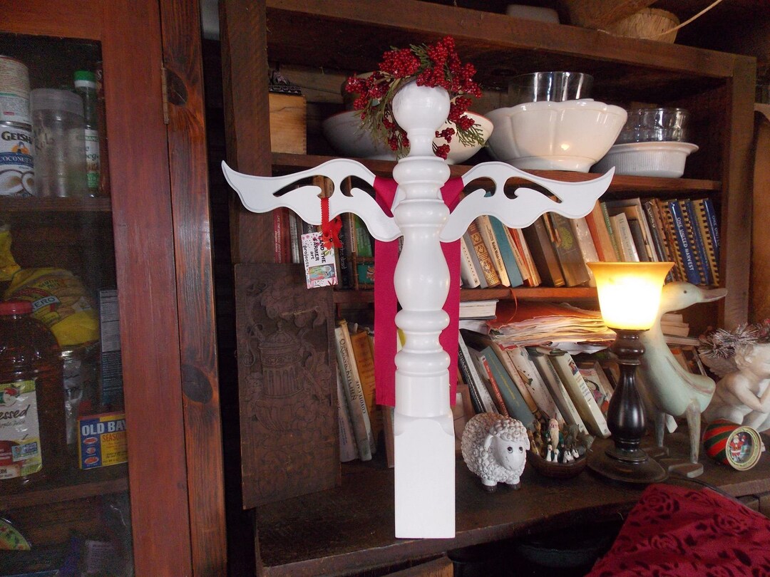 Large Bedpost Farm Garden Angel - Etsy