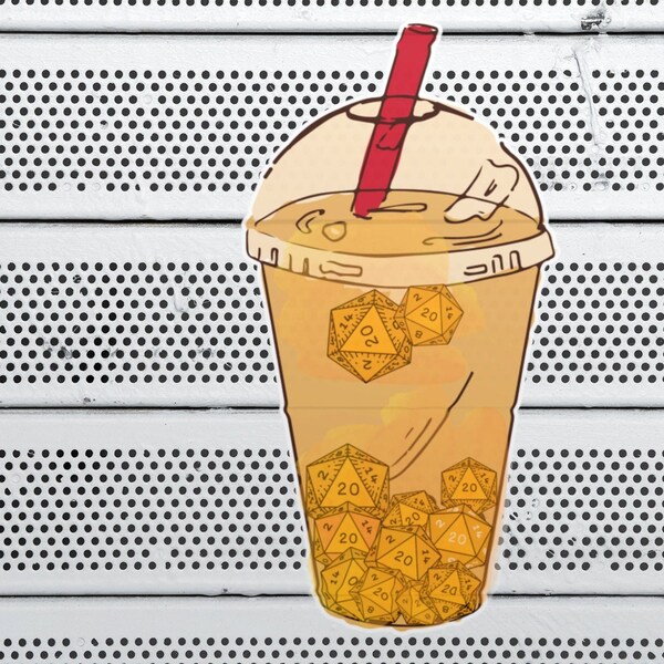 DND STICKER PUMPKIN Dice, Dnd Fall Sticker, Dnd Halloween Sticker, D20 ...