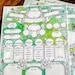 Dnd Printable Character Sheet, Dnd Botanical Character Sheet, Dnd ...