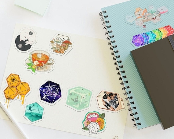 Dnd Sticker Sheet Dnd Stickers Dnd Sticker Bomb TTRPG - Etsy