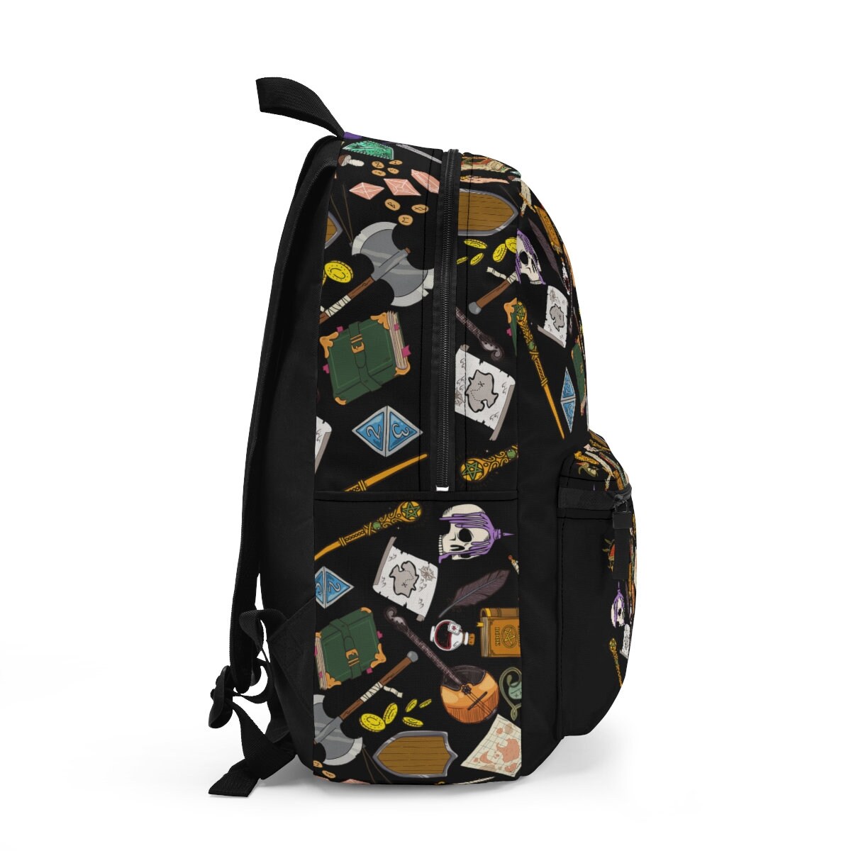 Dnd Backpack Dnd Laptop Bag Dnd D20 Backpack Dnd Reto Bag - Etsy UK