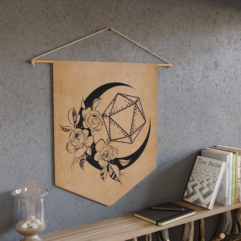 Dnd Flag Dnd Pennant Dnd Wall Art Dnd Tapestry Dnd Wall - Etsy UK