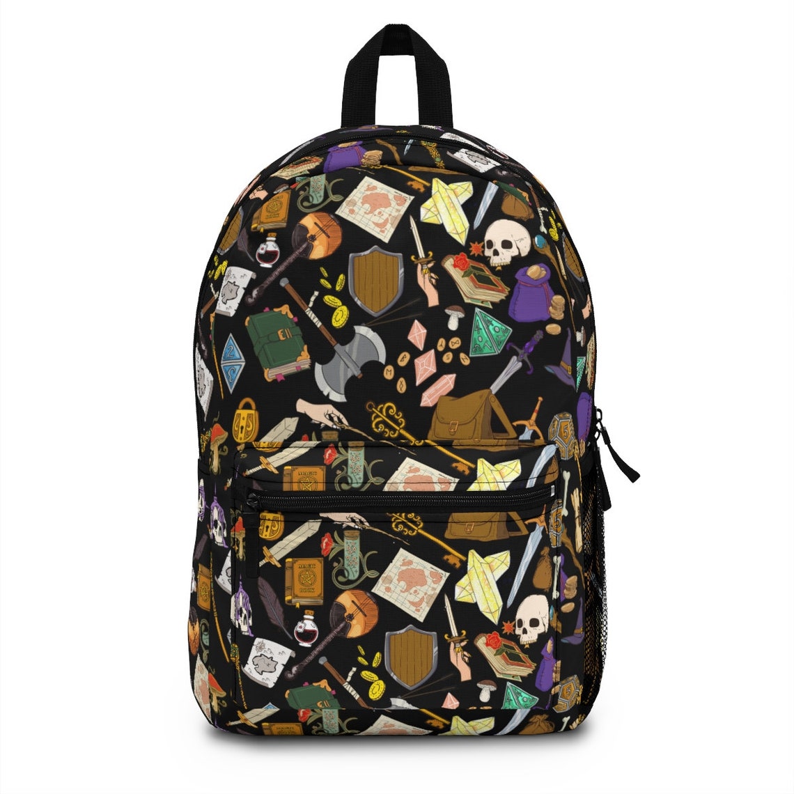 Dnd Backpack Dnd Laptop Bag Backpack Dnd Adventure Backpack - Etsy