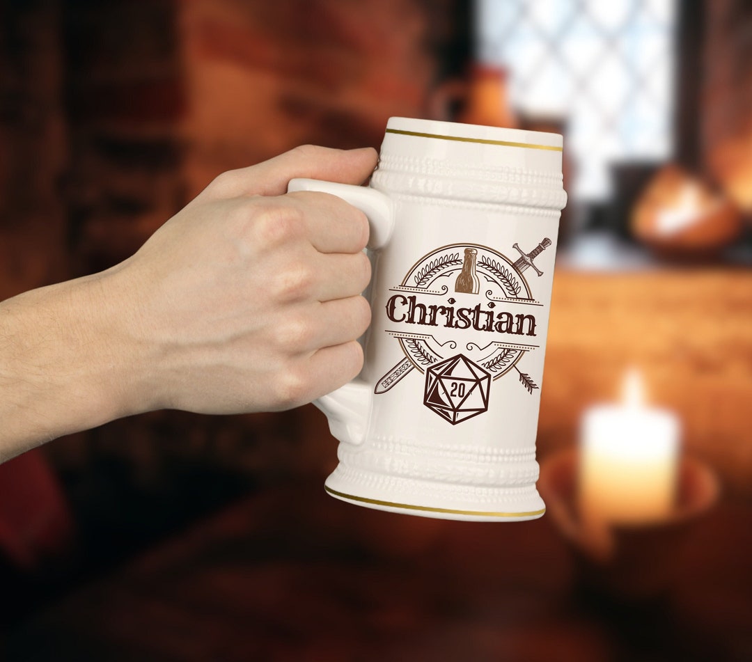 Dnd Personalized Beer Mug, World's Best DM, Dnd DM Jug, D&D Mug, Dnd ...