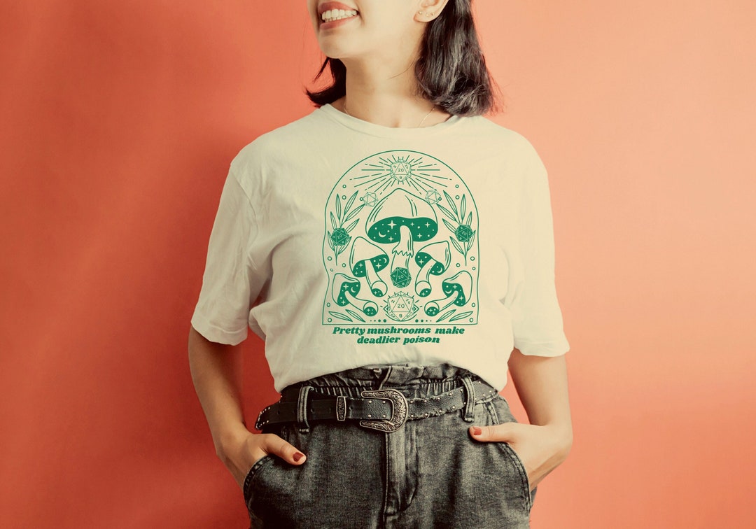 Druid Dnd Shirt, Mushrooms Dnd Tshirt, DM Shirt, Dnd Ranger Tee, Dnd ...