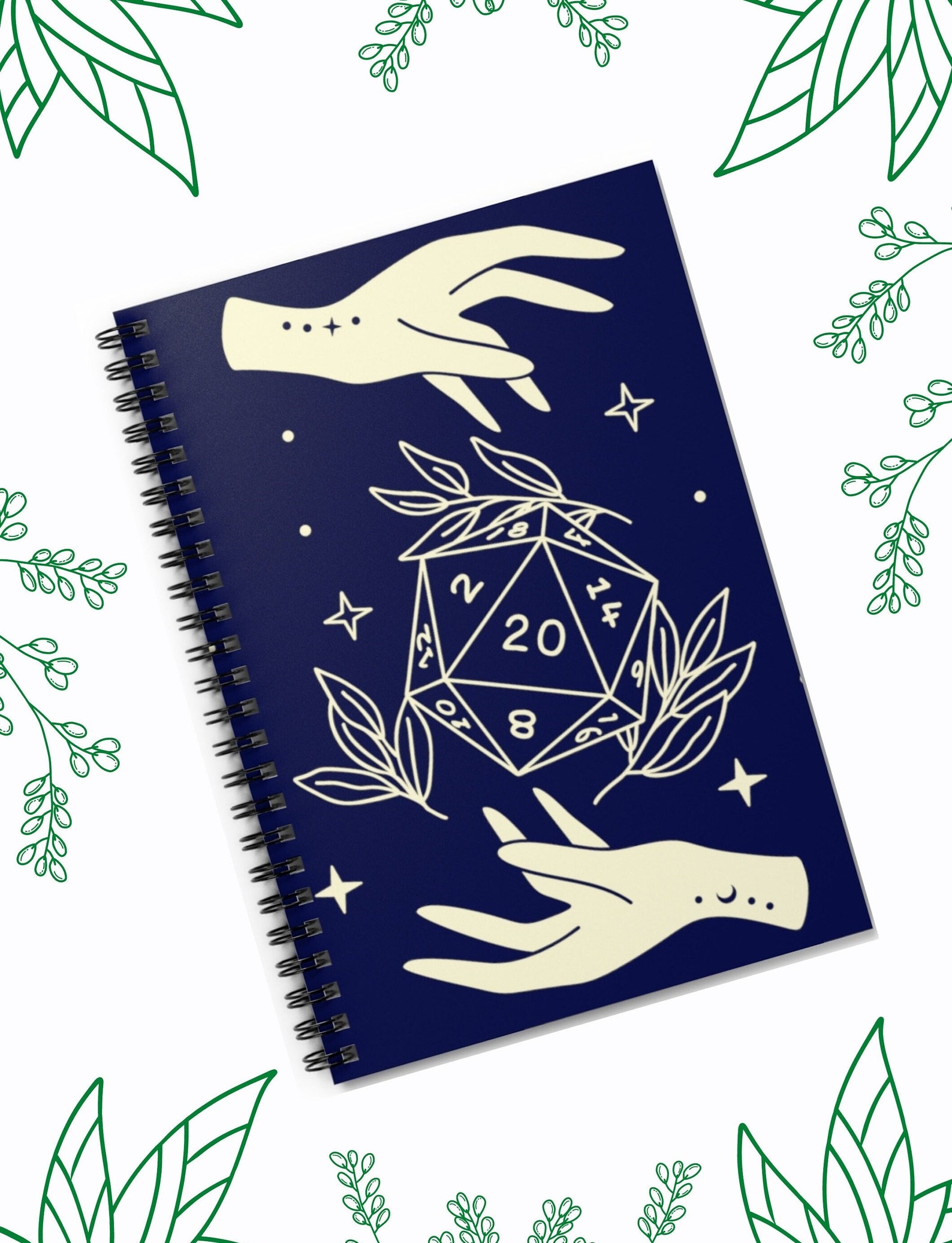 DND Journal, D20 Notebook, Druid Journal, D&D Character Journal, DND ...