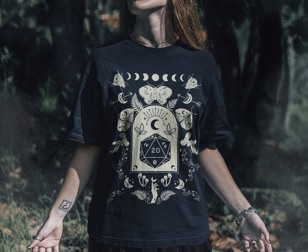 Dnd D20 Moth Shirt Dnd Ranger Shirt DM Shirt Dnd Gift for - Etsy