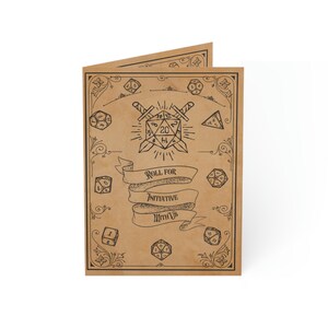 Dungeons and Dragons Party Invitation Cards (1, 10, 30, and 50pcs), Dnd ...