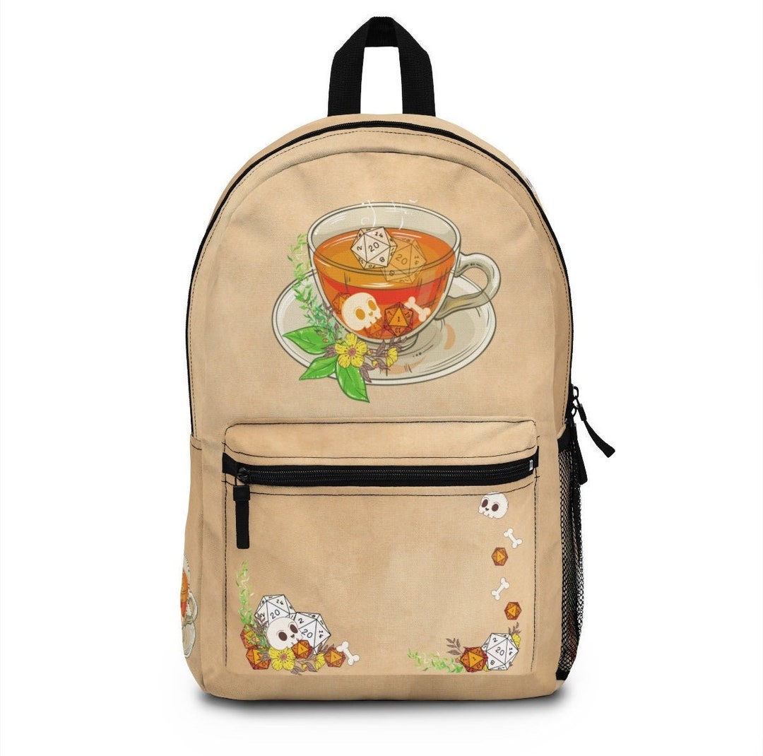 Dnd Backpack, Dnd Laptop Bag Backpack, Dnd Dead People Tea Backpack ...