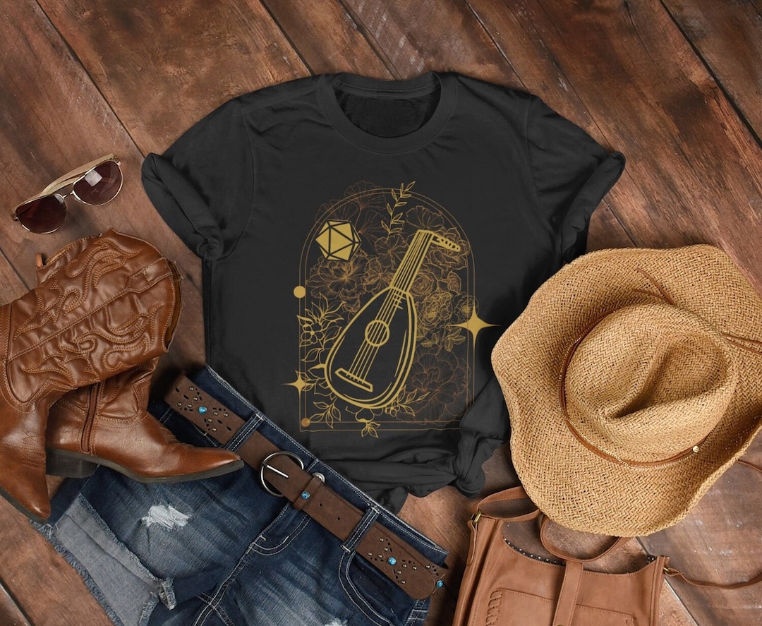 Dnd Bard Tshirt, Dnd Tshirt, Dnd Bardic Inspiration Shirt, Dnd Gifts, D ...