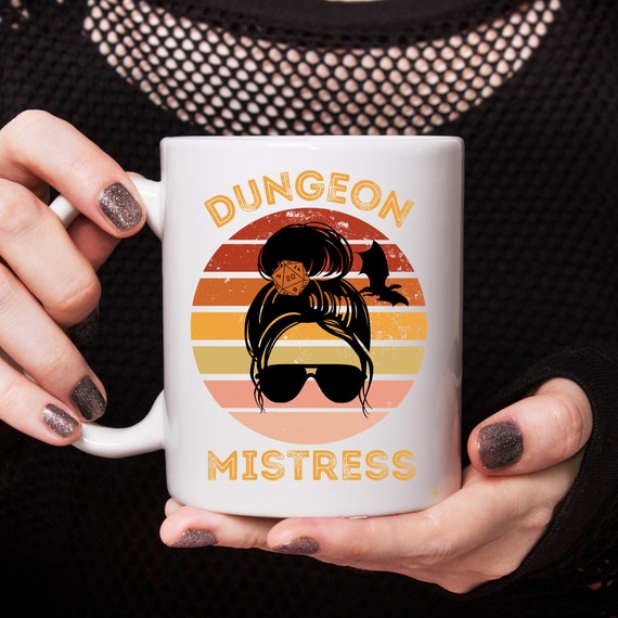 Dungeon Mistress Mug Dnd Mug D20 Mug RPG Mug Dnd Gift Mug - Etsy