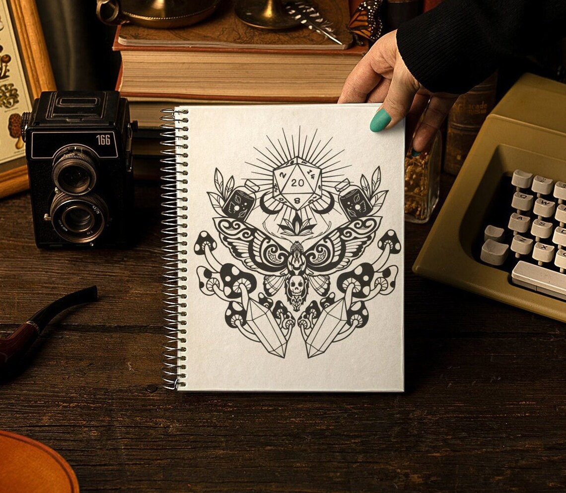D&D Notebook Dnd Journal Dnd Character Journal Dnd - Etsy