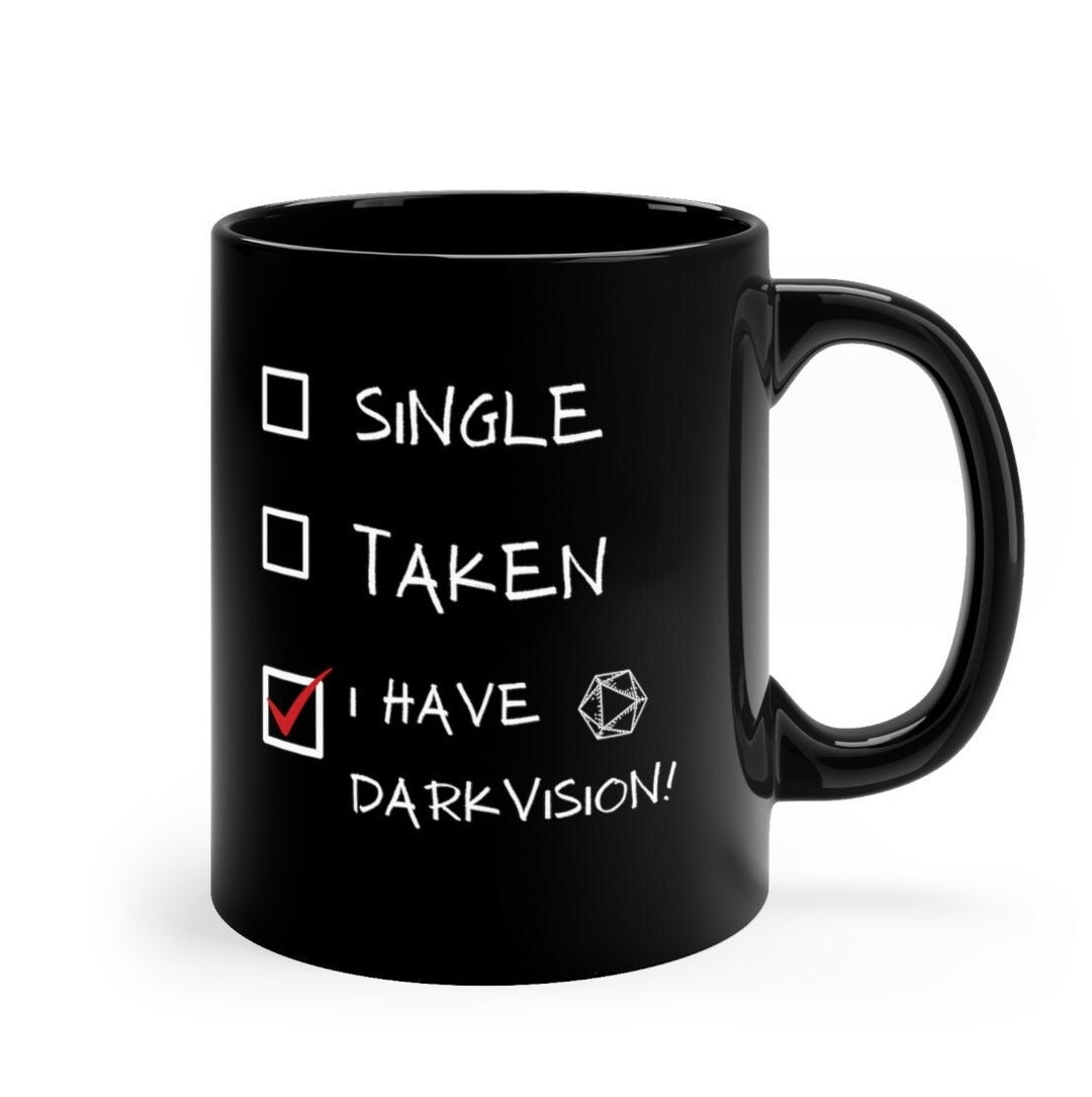 Dnd Mug, Dnd I Have Dark Vision Mug, Dnd Gift Mug, Funny Dnd Mug, D&D ...