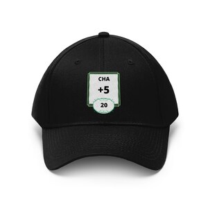 Charisma Hat, Dnd Baseball Cap ,dnd Modifier Hat, Geeky Hat ,gift for ...