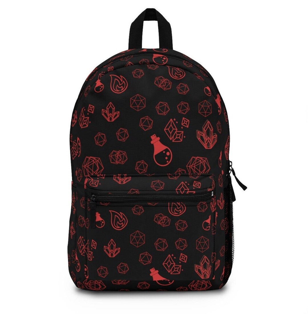 Dnd Backpack, Dnd Laptop Bag Backpack, Potions D20 Backpack, Dnd School ...