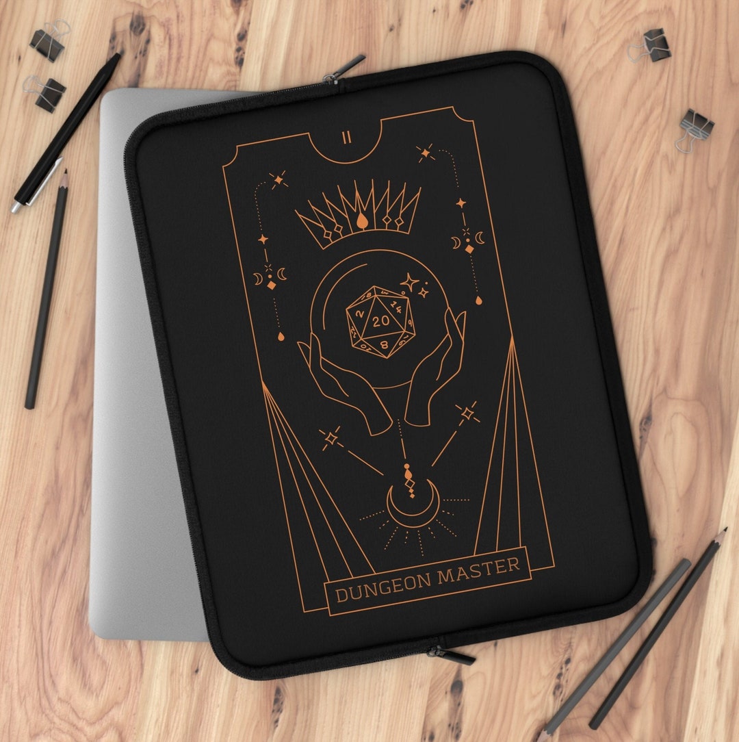 Dnd Laptop Sleeve, Dnd Laptop Bag, Dnd Laptop Cover, Dnd Gift for Him ...