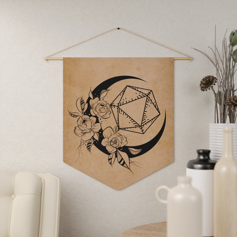 Dnd Flag Dnd Pennant Dnd Wall Art Dnd Tapestry Dnd Wall - Etsy