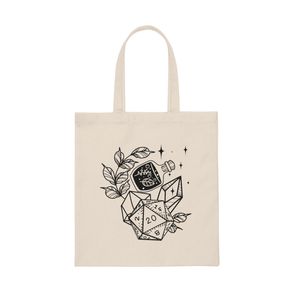 Dnd Tote Bag Magic Potion Bag Bag of Holdings TTRPG Tote - Etsy