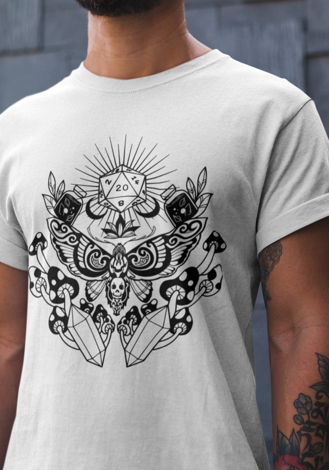 Wizard Dnd Shirt, Mushrooms Dnd Shirt, DM Shirt, D&D Shirt, Dm Gift ...