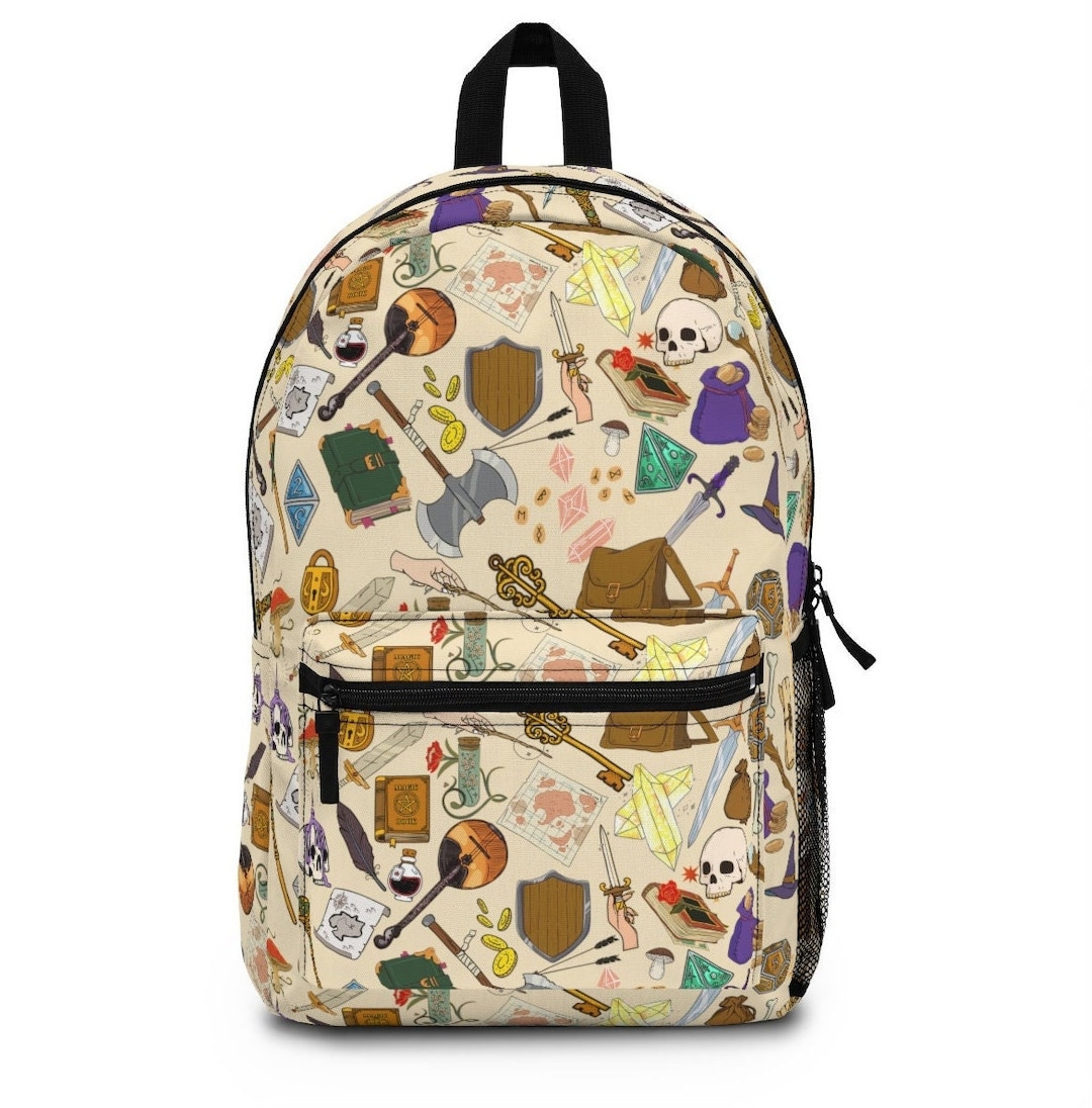 Dnd Backpack, Dnd Laptop Bag Backpack, Dnd Adventure Backpack, Dnd ...