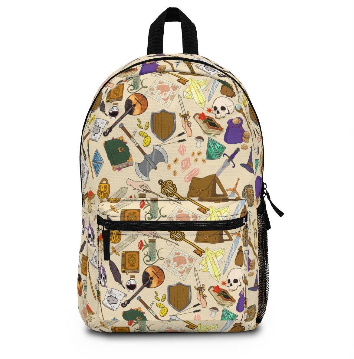 Dnd Backpack Dnd Laptop Bag Backpack Dnd Adventure Backpack - Etsy